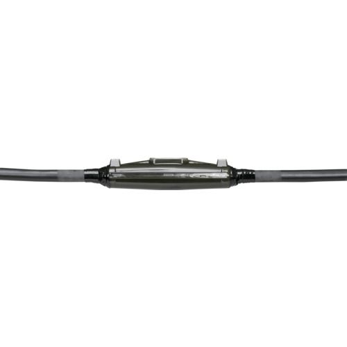 【特長】●レジン注入工法による低圧ケーブル用接続材料です。●導体接続後、透明プラスチック製モールドケースを被せ、モールドケース内に二液性常温硬化型のレジン(エポキシ、ウレタン樹脂)を注入する工法です。●接続部の絶縁、機械的保護は常温硬化型レ...