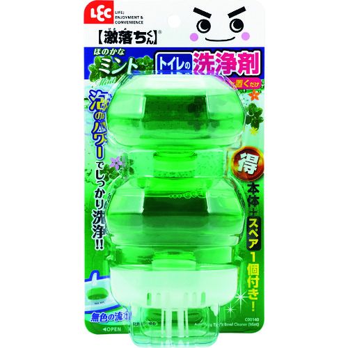 【特長】●手洗い付きタンクの上に置くだけで、流すたびにほのかなミントの香りが漂い、便器内を洗浄します。【用途】●水洗トイレタンク用。【仕様】●容量(ml)：80●香り：ミント●ケース入数：60【仕様2】●非イオン界面活性剤【特長】●手洗い付...