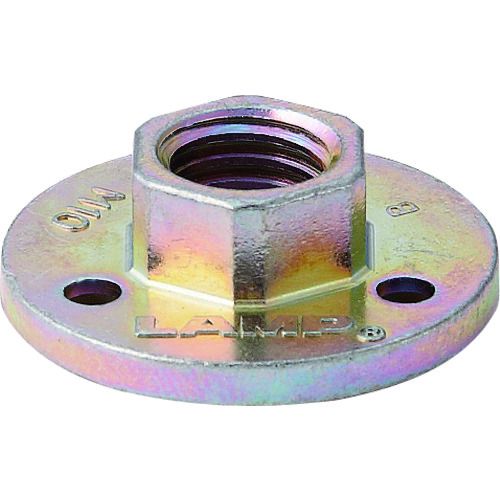 【特長】●シンプルで使いやすい構造です。【仕様】●ねじ寸法：M10●全高(mm)：9●台座径(mm)：28【材質／仕上】●亜鉛合金（ZDC）●有色クロメート処理【特長】●シンプルで使いやすい構造です。【仕様】●ねじ寸法：M10●全高(mm)...