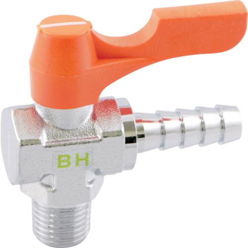 【特長】●ボールバルブと継手の一体化コンパクトな形状です。●アングル型です。●特有のカラー感覚とデザインは機器の機能と美観を高めます。【用途】●0.98MPa（80℃〜-10℃）の水、空気、油です（凍結個所は除く）。【仕様】●接続口径D：R...