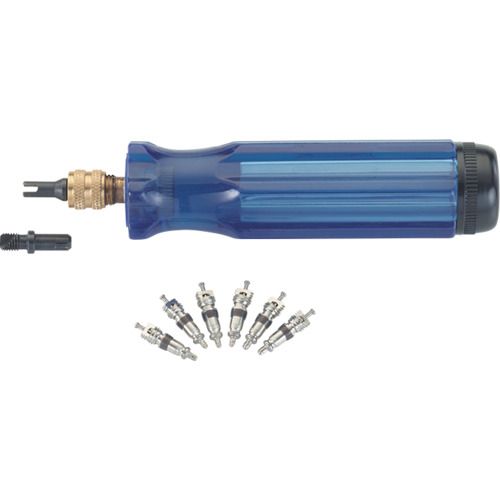 【特長】●HFC用ムシ入のバルブコアリムーバーです。【仕様2】●バルブコアリムーバー（HFC用ムシ入）●タップ付き●ムシ：6個入●全長：130mm【特長】●HFC用ムシ入のバルブコアリムーバーです。【仕様2】●バルブコアリムーバー（HFC用...