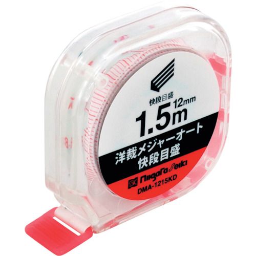 【特長】●1mm単位の目盛が見やすい階段状目盛です。●偶数飛びで数値を把握できる2mm点目盛です。●読み取り数値を間違えにくい連続追数字です。●伸縮の少ないグラスファイバー製です。●テープには抗菌剤が練り込まれているので雑菌の繁殖を抑えられ...