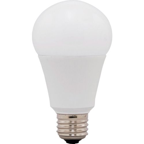 【特長】●トップランナー制度対応、2017年度省エネ法目標基準値達成のLED電球です。●白熱電球のように広範囲に明るい広配光タイプなので、リビング・ダイニング・キッチン・脱衣所などの照明に最適なLED電球です。●口金サイズがE26口金なので...