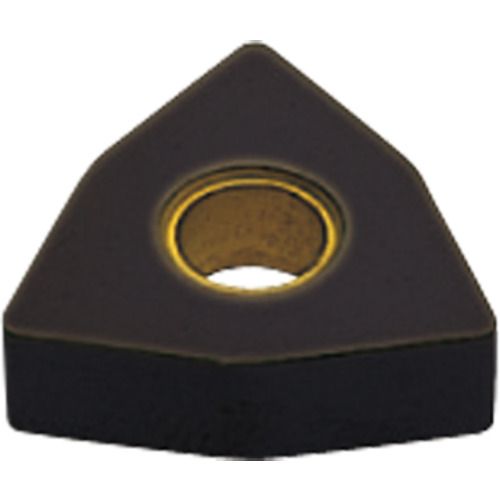 【特長】●ダクタイル鋳鉄に適した微細組織中間層と強断続対応のTiCN層により、安定性に優れます。【用途】●被削材：ダクタイル鋳鉄。【仕様】●適合被削材：K種●チップ形状：W●切刃有効長LE(mm)：0●内接円IC(mm)：12.7●厚さS(...