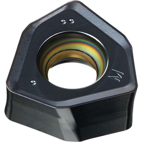 【特長】●耐熱衝撃性に優れ、熱亀裂の発生しやすい湿式切削においても加工安定性が向上しています。【仕様】●適合被削材：P種、M種、K種●厚さS(mm)：4.73●コーナ半径RE(mm)：1.2●切れ刃長さL(mm)：0.88●コーティング：M...