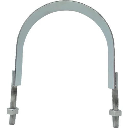 【特長】●ナット2個付（本体規格A2-70スタイル1ナット）【用途】●フランジを固定するためのUバンドです【仕様】●呼び径A：15●呼び径B：1/2●内径(mm)：95●厚さ(mm)：1.5●使用圧力(K)：JIS10K用●ボルト径：M10...