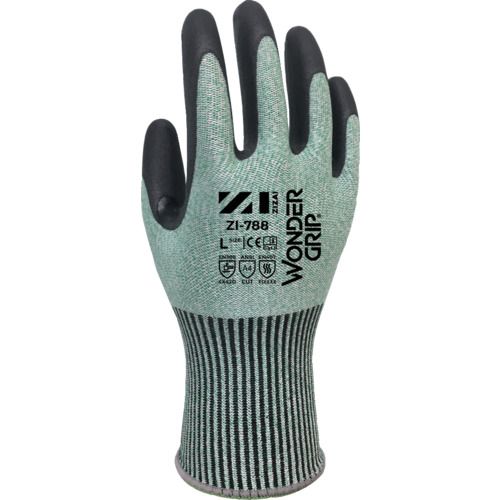 【特長】●卓越した操作感覚と自由な動きが期待できます。●親指股の補強により耐久力が向上し、交換頻度が下がります。●手袋をつけたままタッチパネルの操作が可能です。【仕様】●色：グリーン●サイズ：L●全長(cm)：25.0●手のひら周り(cm)...