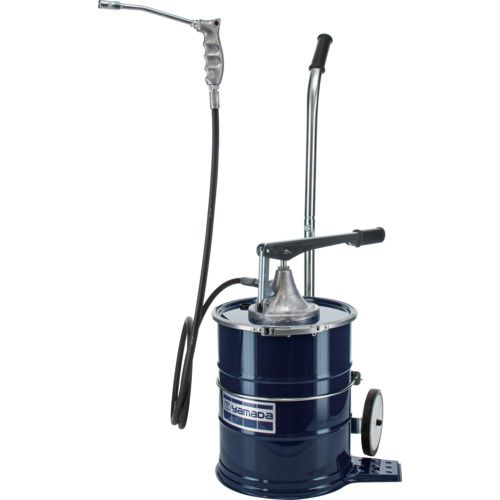 【特長】●16k缶用のタンク付グリースポンプです。【用途】●16kペール缶用。【仕様】●吐出量(cc/ストローク)：3.2●最大吐出圧力(MPa)：25●高さ(mm)：943●直径(mm)：286●適合グリスちょう度：No.0●先端径(mm...
