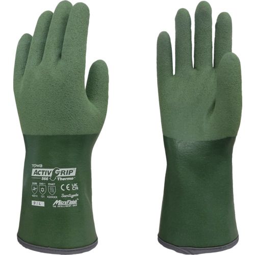 【特長】●特殊スベリ止め加工により、油作業でも高いグリップ性能を発揮します。●ニトリルゴムをコーティングしているため、油や突き刺し・引っ掻きに強く、耐摩耗性に優れています。●裏側は二重ライナー構造のボア起毛で、保温性に優れています。●ニオイ...