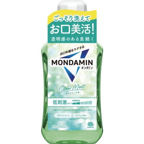 【特長】●ごっそり洗えてお口美活、透明感のある息が続きます。●口臭の元となるお口の汚れをしっかり除去します。【仕様】●容量(ml)：600●香り：クリアミント●幅(mm)：91●奥行(mm)：60●高さ(mm)：211【仕様2】●洗口液化粧...