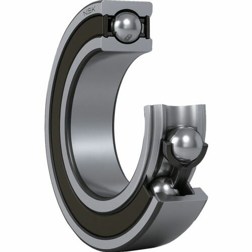 【特長】●摩擦トルクが小さく、高速回転する部分や低騒音・低振動が要求される用途に最も適しています。●内部への異物侵入や封入されている潤滑剤の漏れを抑制するためゴムシールが装着されています。●ZZタイプに比べ密封性や防じん性に優れています。●...