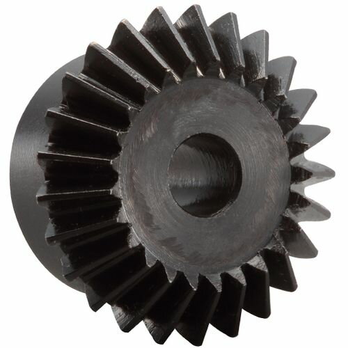 【特長】●2個1組で使用する商品です。●軸角度90度で利用でき、動力を伝達可能です。【仕様】●モジュール：2.5●歯数：30●基準円直径(mm)：75●穴径(mm)：16●組立距離(mm)：62●全長(mm)：36.28●歯幅(mm)：15...