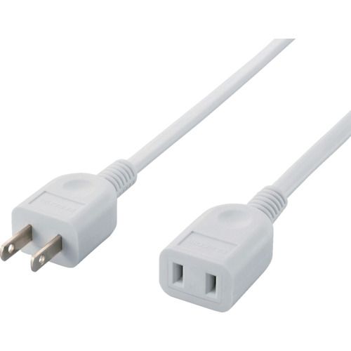 【特長】●今持っているタップの電源コードなどが延長できます。【仕様】●ケーブル長(m)：5●定格：15A、125V、1500W対応【仕様2】●コネクタ形状1：2Pオス●コネクタ形状2：2Pメス●長さ(m)：約5【注意】●使用可能地域：本製品...