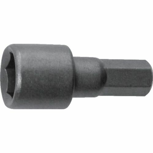 【特長】●全長の短いボックスビットです。●狭いスペースで六角ボルトが回せる超短設計です。●手動ドライバー用です。【用途】●超短ビット差替式ツールの替ビットに。【仕様】●刃先：H8●全長(mm)：28●差込角(mm)：6.35●シャンク径(m...