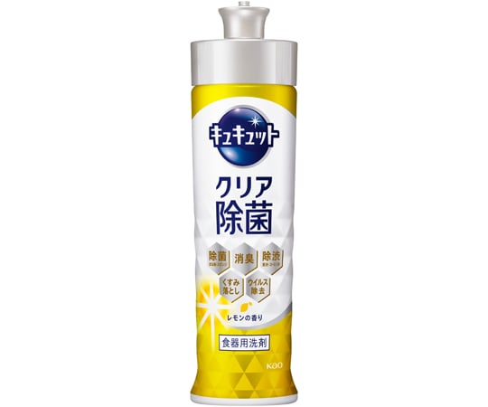独自の処方で、ベッタリ油汚れも乾いたこびりつき汚れも、細かく分解！長もち泡が、すすいだ瞬間一気にパッ！汚れ落ちを指先でキュッと実感。スポンジ・まな板の除菌※、除渋、消臭、くすみ落としに。まな板・食器・調理用具のウイルス除去※も。※全ての菌・...