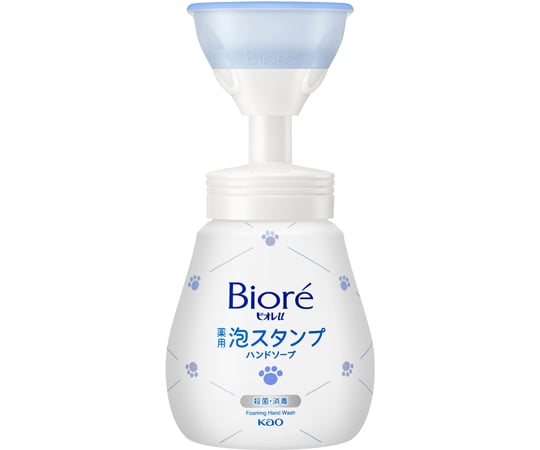 片手でポンっと押してパッとはなすだけ、ラクちん手洗い。にくきゅう型の泡で出てくる！汚れも泡もスパッとオフ！泡立ちがよく長持ちの泡なのに、素早くすすげる。殺菌成分配合。汚れ、ウイルス・細菌を除去。医薬部外品素肌とおなじ弱酸性。SPT（肌清浄化...