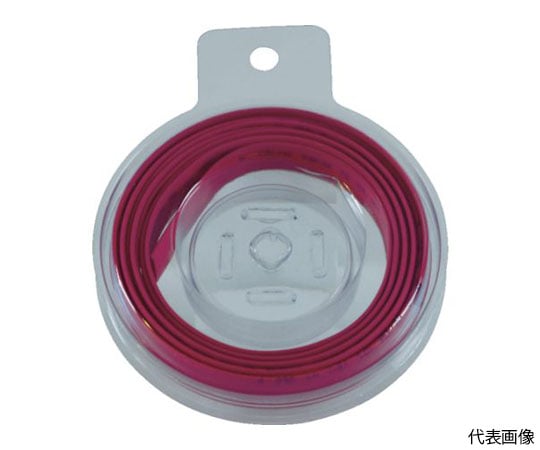 1袋2m入りの使いきりサイズです。電線接続部、パーツ類の絶縁、保護はもとよりパイプの防食など多くの用途に応用が可能です。収縮後肉厚（mm）：0.56収縮前内径（mm）：8.4±0.4収縮後内径（mm）：4色：赤長さ（m）：2袋内容：赤×1本...