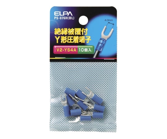 V2-YS4A全長：19.6mm適合電線範囲：より線1.04〜2.63mm2入数：10カラー：ブルー荷姿サイズ：60×110×10mm　0.01kg[荷姿サイズについて]V2-YS4A全長：19.6mm適合電線範囲：より線1.04〜2.63...