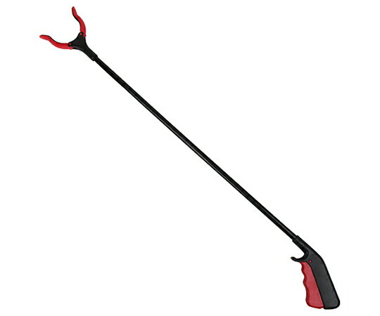 立ったまま楽にゴミ拾いができます。庭まわりの清掃作業、小物のピックアップに最適です。キャッチ部のラバーグリップで滑らずにキャッチします。キャッチ部の磁石が、クリップやネジなどの小物をキャッチします。全長：830mm重さ：150g荷姿サイズ：...