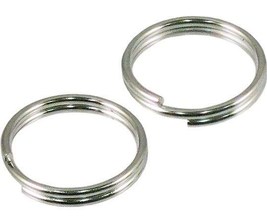 キーリングや二重リングは、キーホルダーやチェーンの連結に使用できます。ステンレス製なので、防錆性・耐候性に優れ丈夫で長持ち。屋外・海岸での使用に最適！本体寸法L×W×H・D（mm）：21×21×3本体重量（g）：4使用荷重（kg）：2リング...