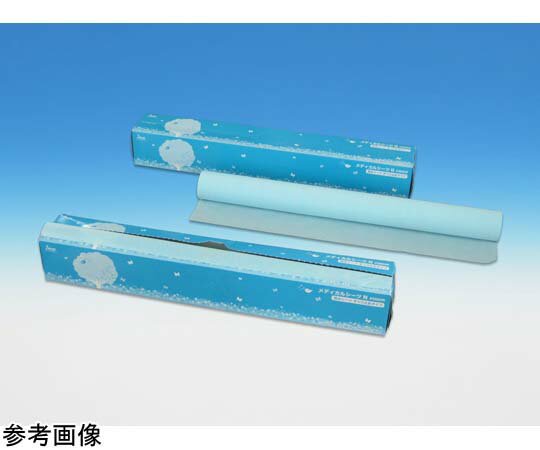 カールしにくい素材を使用した検診用の使い捨て（ディスポ）防水シーツですロールタイプはミシン目でカットできますメディカルシーツNは、滑り止めが効いた特殊防水フィルムをラミネート加工していますサイズ：58×36m材質：パルプ、ポリエチレン荷姿サ...