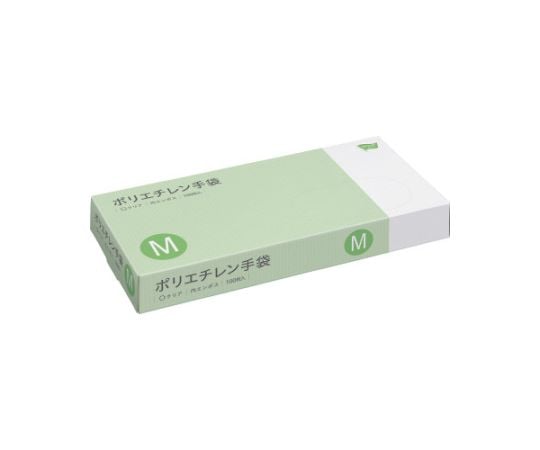 価格で選ぶポリエチレン手袋！汗によるべたつきを防ぎ、スムーズに脱着しやすい内エンボス加工。食品衛生法規格基準適合品。カラー：クリアサイズ：M使用面：左右両用寸法：全長275×掌幅140×中指長さ83mm厚み：0.023mm箱寸法：260x1...