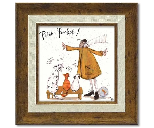 サイズ：W23.5×H23.5×D1.8cm重さ：約0.4kg作家：サムトフト（イギリス女性作家）作家の詳細：スイートピー色のウサギ・犬と共に仕事と生活をブライントンで過ごしている。技術学校を卒業後、アートを学びたいと思い、2003年リバプ...