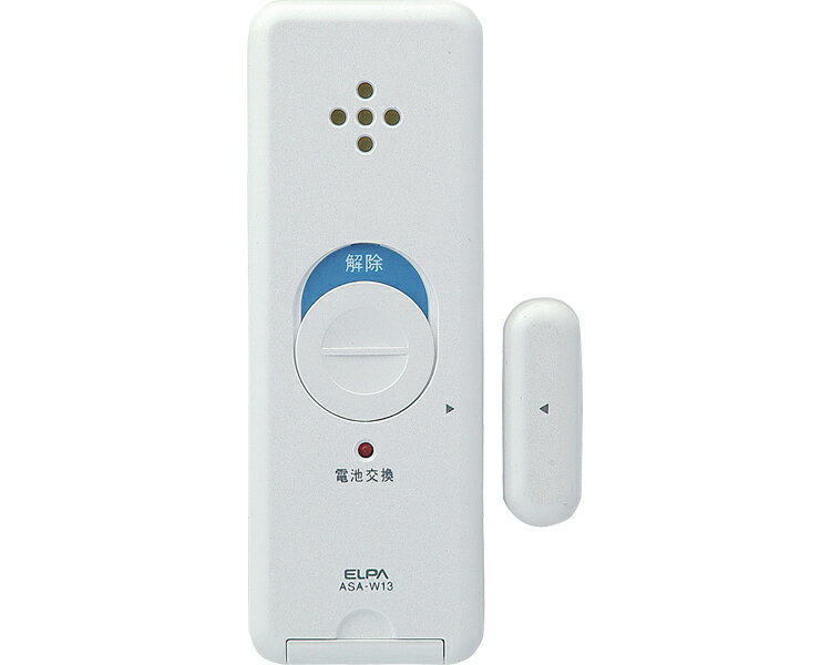 【特徴・コメント】・窓ガラスの衝撃と開放を検知して大音量で警報を発します。 ※電池は別売です。【仕様】●サイズ／幅1.1×奥行0.8×高さ9.3cm ●重さ／約26g ●材質／ABS ●電源／ボタン電池CR2032×1 ●音量／約90dB/...