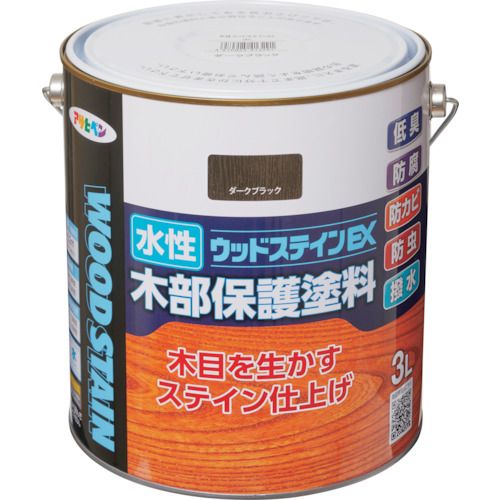 特長:●水性で塗りやすく、低臭タイプの木部専用塗料です。●木目を生かした美しいステイン仕上げができ、日光や雨に強く耐候性が優れています。●防腐・防カビ・防虫効果があり、長期間木部を美しく保ちます。●撥水剤の配合により長期間撥水性を維持し、木...