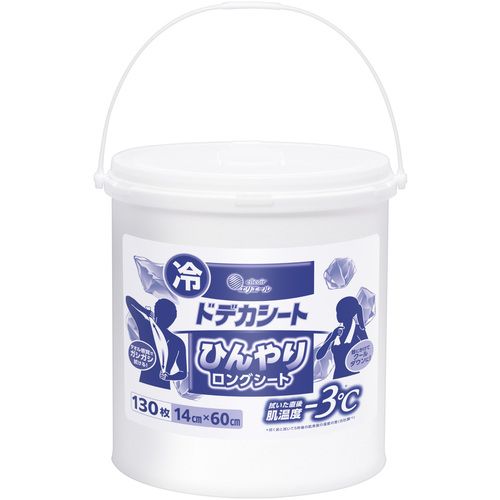 特長:●汗を拭いてもボロボロになったりヨレたりしない、厚手タイプのシートでゴシゴシ拭き上げることができます。●ひんやりさっぱりした使用感ながら、清潔感のあるシトラスの香りが特長です。 仕様:●シートサイズ(mm)：140×600●ケース入数...