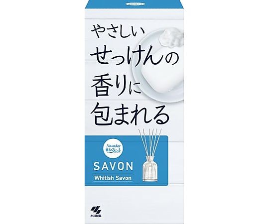 特長:せっけんのようなやさしく清潔感のある香りがスティックを通してお部屋全体にふんわり広がります。 仕様:容量：70mL 種別：本体 香り：フルーティソープ調の香り 持続期間：約1から2ヶ月（スティック6本の場合）（風が直接あたる場所、室温...