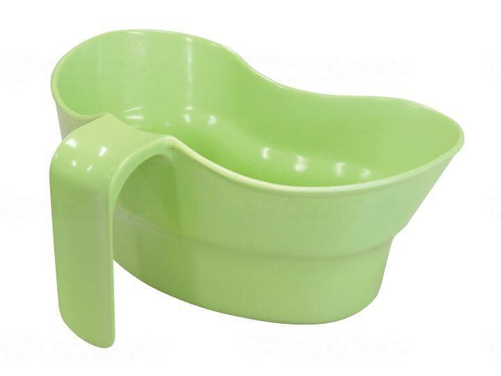 サイズ・重量 重量- コメント 〇取っ手付きで介助に便利 片手でもつことができるので、もう片方の手で介助動作ができます。 〇落としにくく、持ちやすい形状 側面にはくぼみがあるので手になじんで滑り落ちにくい形状です。 〇姿勢に応じて対応できる...