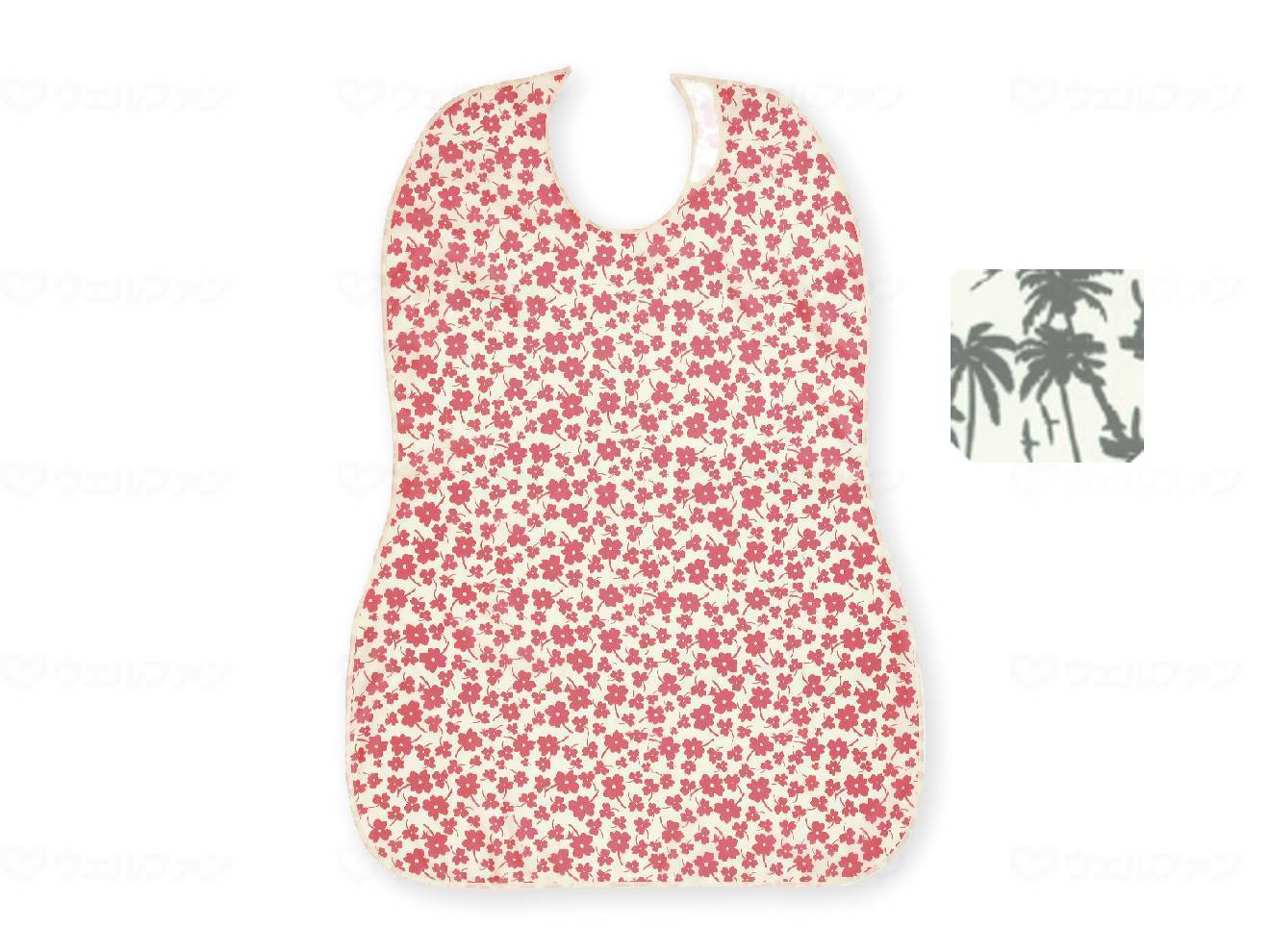 サイズ・重量 重量- コメント トレーの下に敷いて、食べこぼしをキャッチするロングタイプのエプロンです。 ○大きな面ファスナーで、首周りのサイズを調節。 ○撥水加工で水をはじき、汚れもつきにくくします。 材質・原材料 素材：ポリエステル10...