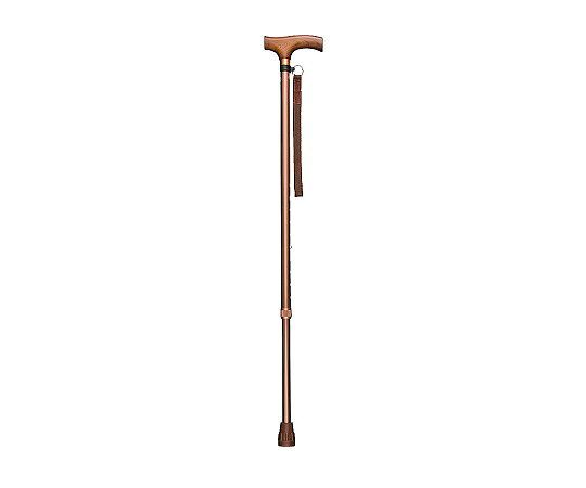仕様 材質：シャフト／軽量アルミニウム・アルマイト加工、グリップ／天然木 全長：690〜920mm（25mm間隔・10段階調節） 重量：280g シャフト先端部径：φ16mm 予備先端ゴム付き 色：ライトブラウン 型番：0401-SS881...