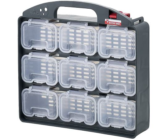 特徴 細かなネジ・釘等の部品収納に便利です仕様 サイズ：約W305mm×D70mm×H290mm 質量：0.9kg 材質：ポリプロピレン AU-9特徴 細かなネジ・釘等の部品収納に便利です仕様 サイズ：約W305mm×D70mm×H290m...