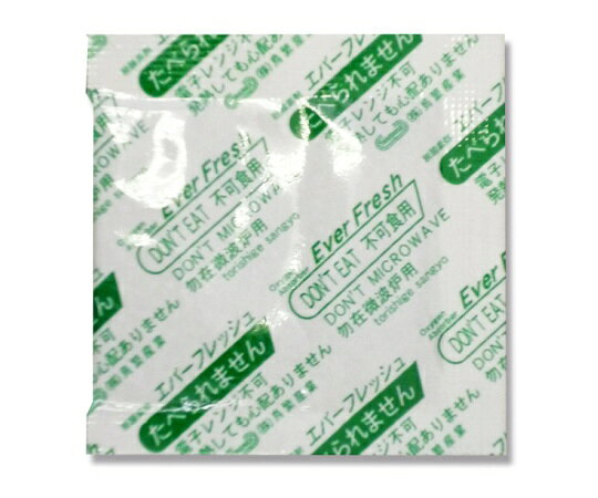 特徴 製品サイズを30%サイズダウンしました。無酸素の密封空間を容易に作る鉄系の脱酸素剤。食品の油脂成分やビタミンの酸化防止、カビや腐敗の抑制により、新鮮な風味や栄養素を保持します。仕様 サイズ：50×50mm 材質：鉄粉・食塩水・天然ゼオ...