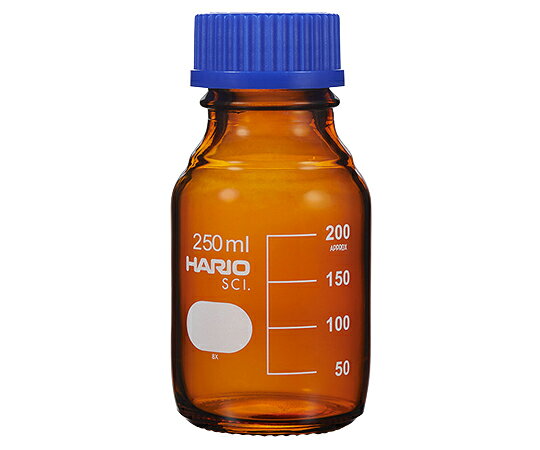 特徴 専用リング付で液切れが良いです。 オートクレーブ・乾熱滅菌可仕様 容量：250mL ねじ口規格：GL-45 付属フタ：青 胴外径：70mm 高さ：143mm特徴 専用リング付で液切れが良いです。 オートクレーブ・乾熱滅菌可仕様 容量：...
