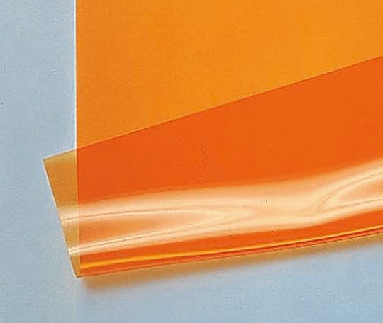 特徴 帯電防止性能と優れた紫外線遮蔽性を兼備する粘着剤不要、クリーンルーム対応グレードの自己粘着性高機能軟質PVCフィルムです。仕様 材質：軟質PVC 表面固有抵抗値：10^11Ω 型番：オレンジ 幅×長さ×厚み：1m×10m×0.2mm ...