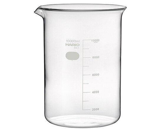 仕様 材質：硼珪酸ガラス-1 耐熱温度：250℃ 容量：10L 胴外径：φ230mm 全高：360mm 一目盛：約1000mL 目安目盛付き ※特注対応可 ※名入れ対応可 ※特注・追加工・名入れサービスは、アズワンオリジナルのサービスです。...