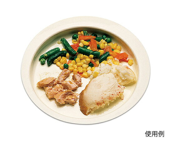 特徴 周りが高くなっているのですくうのに便利です。 フチが高い(約2cm)ので、スプーンですくう際にお皿から食べ物がこぼれるのを防ぎます。仕様 型番：H74529-0001 径×高さ：Φ203×19mm 材質：PP(ポリプロピレン) 耐熱温...