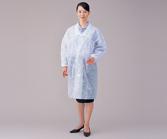 特徴 撥水性に優れ、汚れをシャットアウトします。 生地が強く耐久性にも優れています。仕様 サイズ：LL 材質：PP（ポリプロピレン）スパンボンド不織布（50g/m2） 着丈：116cm 袖丈：57cm 入数：1枚入 ※名入れ対応可 ※特注・...