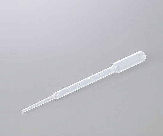 仕様 容量（mL）：3 入数：1袋（500本入） 材質：LDPE（低密度ポリエチレン） 全長：153mm 目盛（目安）：0.5mL刻み仕様 容量（mL）：3 入数：1袋（500本入） 材質：LDPE（低密度ポリエチレン） 全長：153mm ...