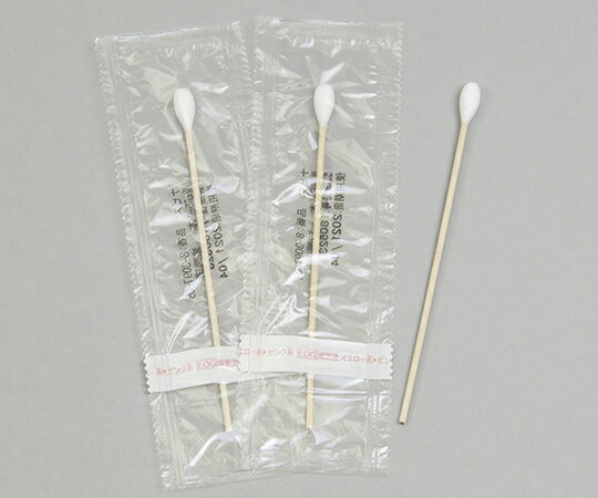 特徴 軸部は強度の高い白樺材を使用しています。 ほつれにくくソフトな綿球部です。 高品質の医療綿棒！仕様 材質：綿球部／コットン、軸部／木（白樺） EOG滅菌済（個包装） 綿径×全長（約mm）：φ8×152 入数：1箱（1本/袋×120袋入...