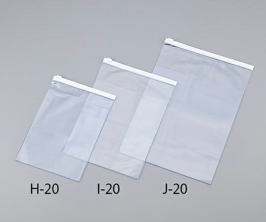 特徴 スライド式チャック付きです。仕様 材質：PVC（塩化ビニル樹脂） 厚み：0.2mm 外ポケット付 幅×チャック下×ポケットの深さ（mm）：170×240×210 入数：1袋（10枚入） ポケット付・透明 型番：H-20特徴 スライド式...