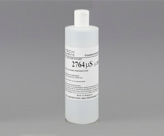 仕様 校正液仕様：2764μS/cm用 入数：480mL 型番：ECCON2764BT仕様 校正液仕様：2764μS/cm用 入数：480mL 型番：ECCON2764BT