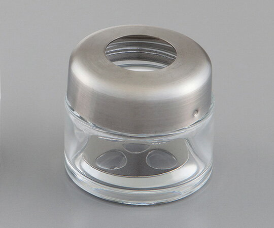 特徴 マウス専用に設計されていますので、食べこぼしが軽減されます。 給餌器内への滞留がないので、糞尿の混入がほとんどありません。仕様 粉末給餌器(オートクレーブ対応） 外径×高さ（mm）：φ54×47 材質：本体/ガラス、フタ/ステンレス(...