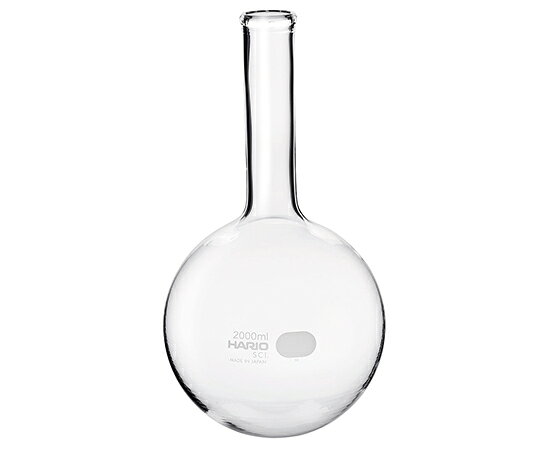 仕様 材質：硼珪酸ガラス-1 容量：2000mL 首外径：φ38±1mm 球径：φ170mm 全高：325mm ※特注対応可 ※名入れ対応可 ※特注・追加工・名入れサービスは、アズワンオリジナルのサービスです。 ※【特注・追加工・名入れに関...