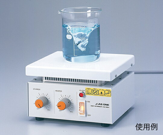 ヒータープレートは軽合金ブロック組み込みですので、熱効率が良く温度分布が良好です。 ・天板はセラミックコーティング仕上げで耐薬品性に優れています。熱板最高温度：250℃ ・プレート材質：セラミックコーティング ・モーター：隈取モーター ・サ...