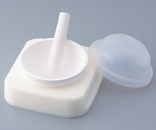 特徴 ダイアモンドに次ぐ硬度を持ち、コンタミネーション混入を防ぎます。仕様 上部直径×底部直径×全高(mm)：φ16×φ24×110 真比重：3.9 化学組成：Al2O3／99.7％以上 ビッカーズ硬度：HV1450 鏡面仕上げ特性・注意点...