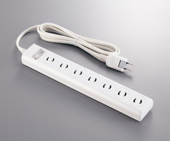 仕様 型番：SK-7T2L02W コード長：2m コンセント：7個口（2芯） 電源仕様：125V 15A 雷サージ付き 180°可動ムービープラグ 耐トラッキングキャップ付き 集中スイッチ付き 背面マグネット付き仕様 型番：SK-7T2L0...